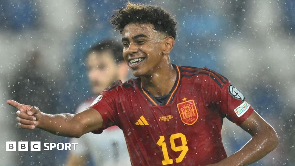 Georgia 1-7 Spain: Lamine Yamal becomes Spain's youngest player and goalscorer - BBC Sport