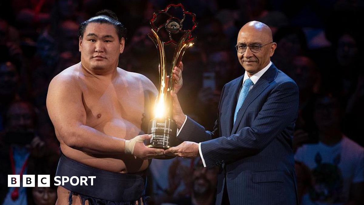 Sumo Wrestling: Follow reaction as Yokozuna Hoshoryu wins the Grand ...