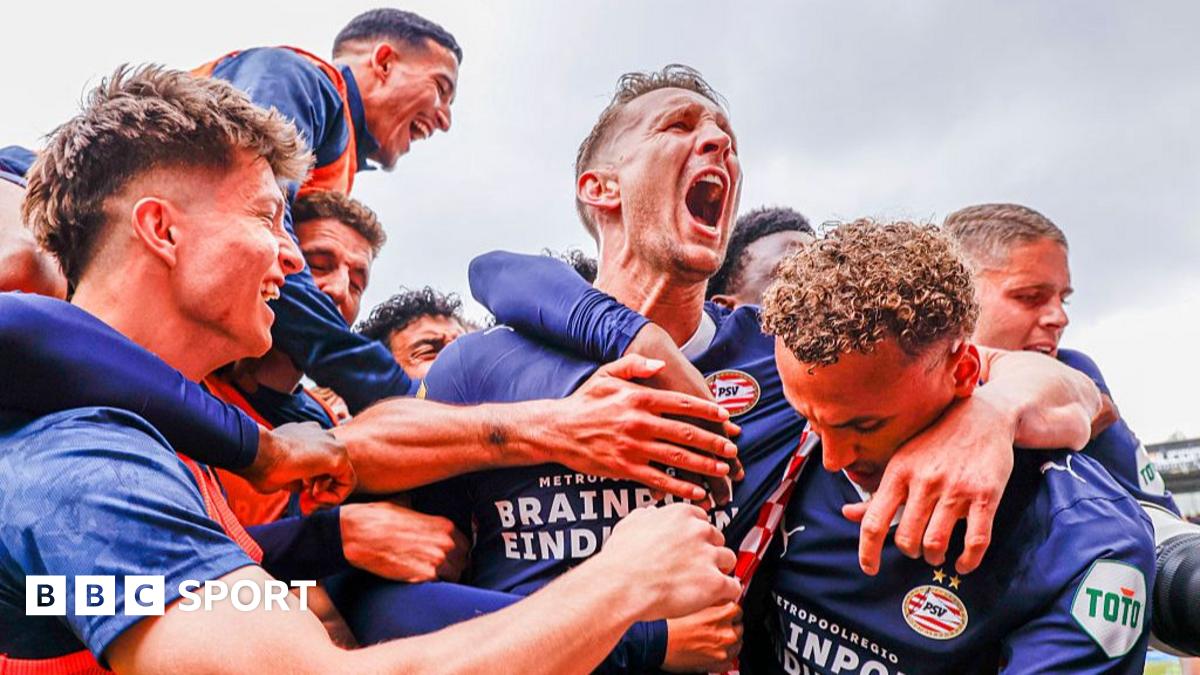 PSV Eindhoven win Eredivisie: Ajax finish second after late-season collapse - BBC Sport