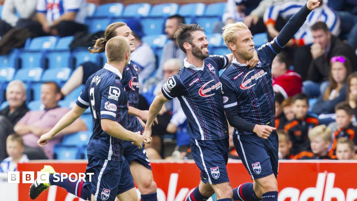 Kilmarnock 0-4 Ross County - BBC Sport