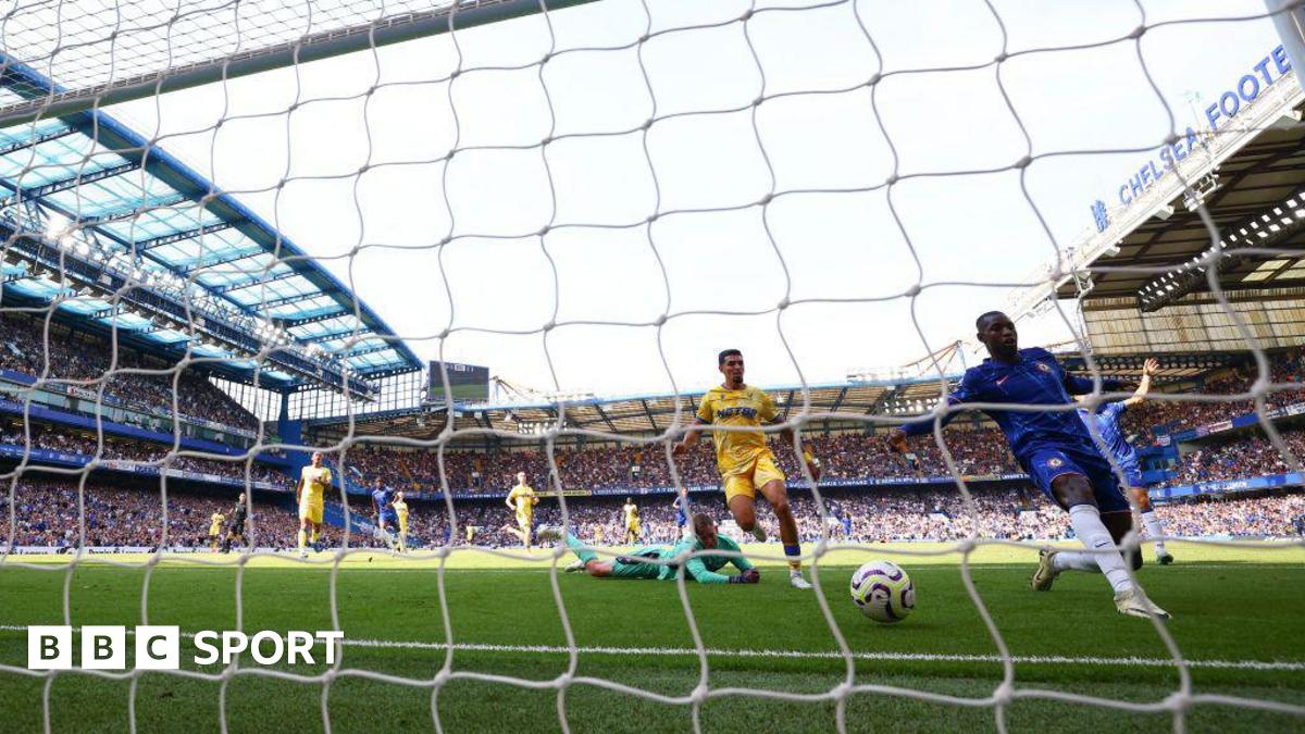 Chelsea 1-1 Crystal Palace: Goals scored in 2024 stat - BBC Sport