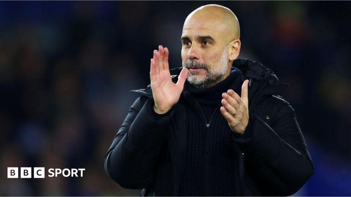 Manchester City press conference: Pep Guardiola on title hopes - BBC Sport