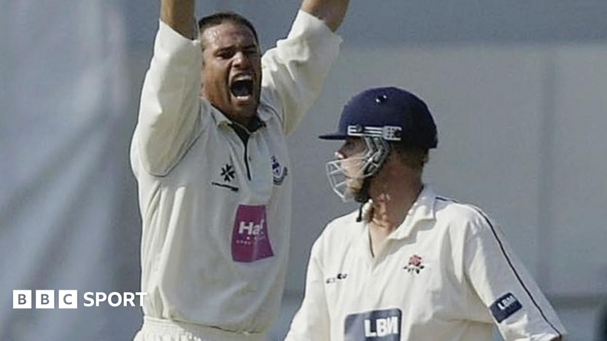 Worcestershire: Andrew Hall's 'six perfect yorkers' at New Road - BBC Sport