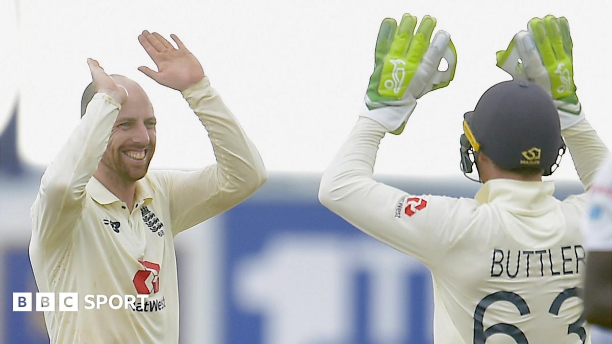 Jack Leach: England spin bowler agrees two-year contract extension with ...