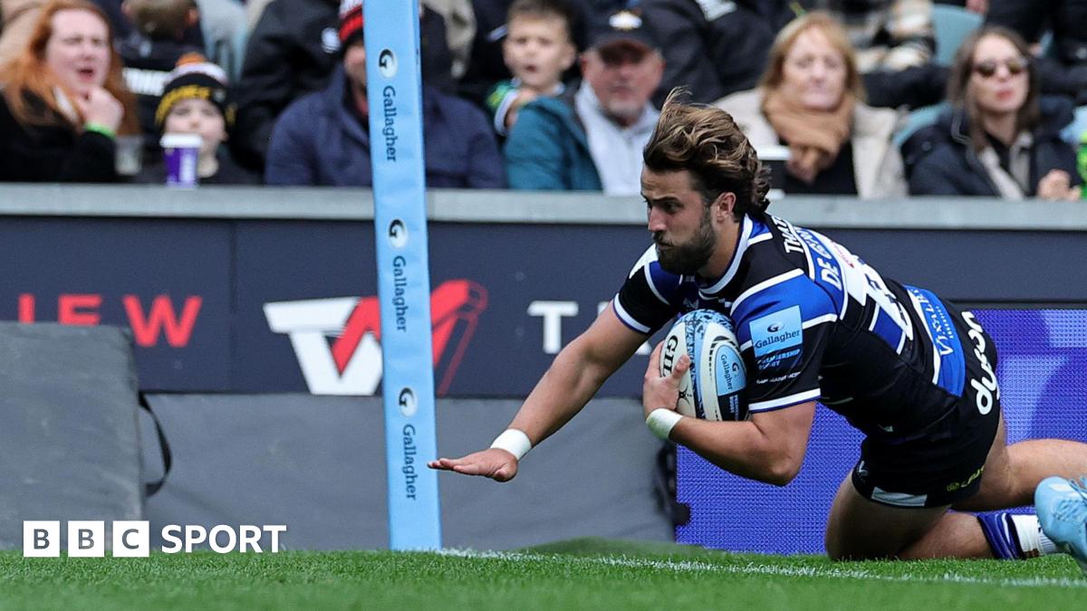 Premiership: Leicester 15-20 Bath - Guy Pepper's try helps Bath beat ...