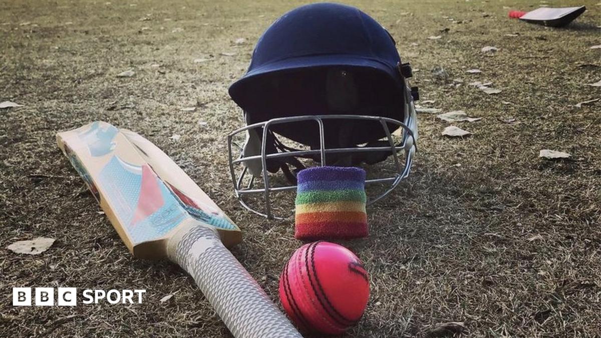 The LGBTQ+ cricket match making history - BBC Sport