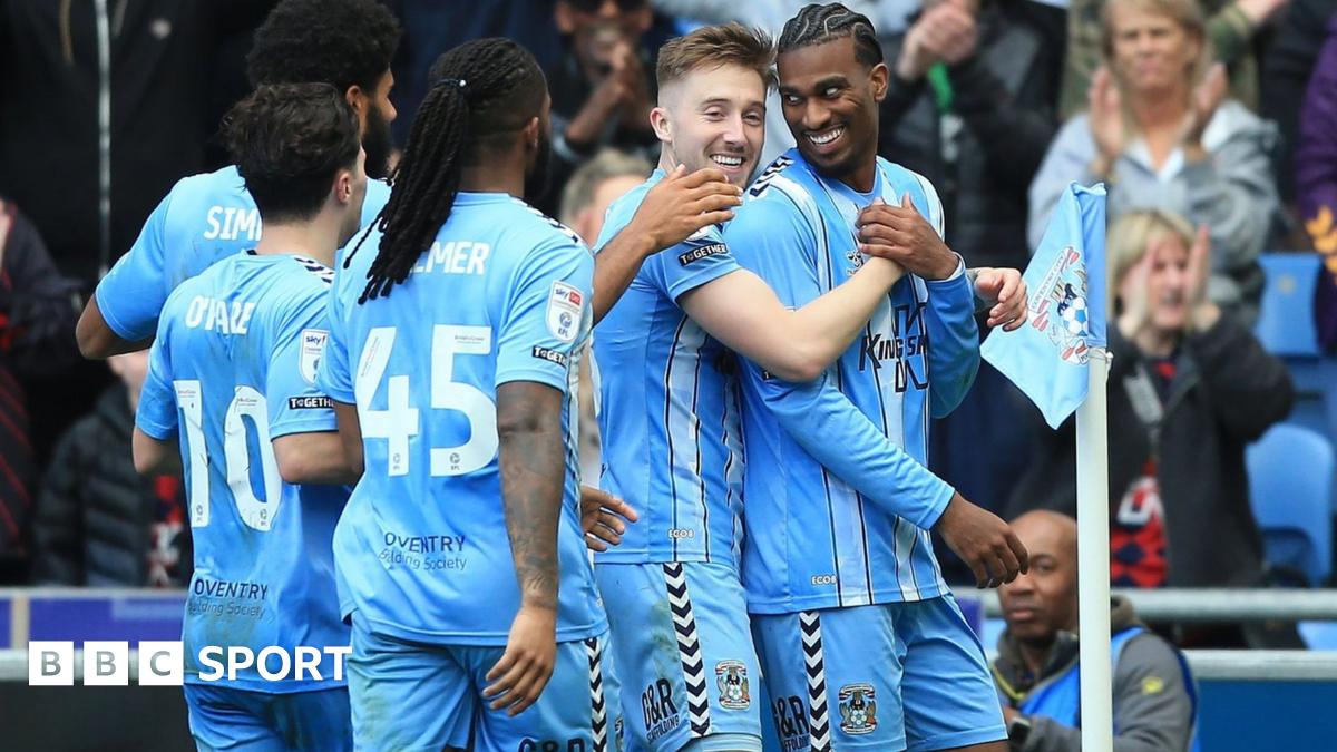 Coventry City 2-1 Leeds United: Sky Blues stay in play-off hunt as Leeds miss chance to go top ...