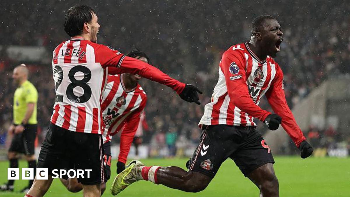 Sunderland come from two down to beat Bournemouth - BBC Sport