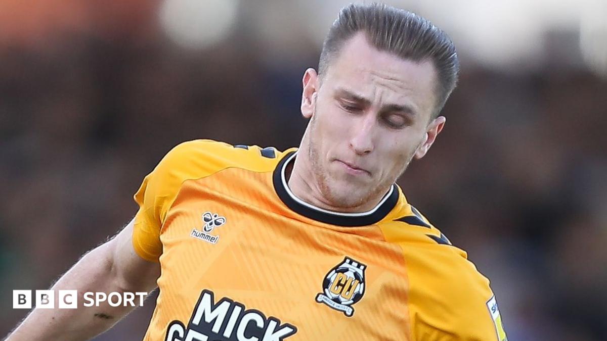 Adam May: Cambridge United midfielder will miss rest of season with ACL ...