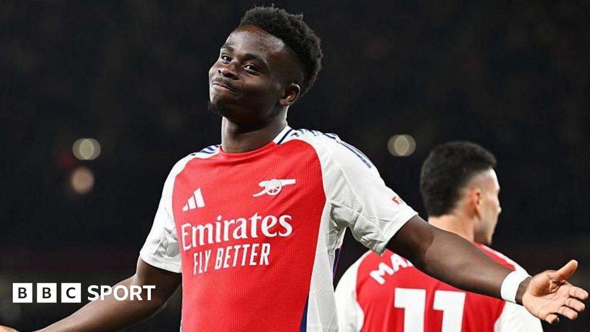 Arsenal 2-1 Fulham: Bukayo Saka scores seven minutes into return from ...