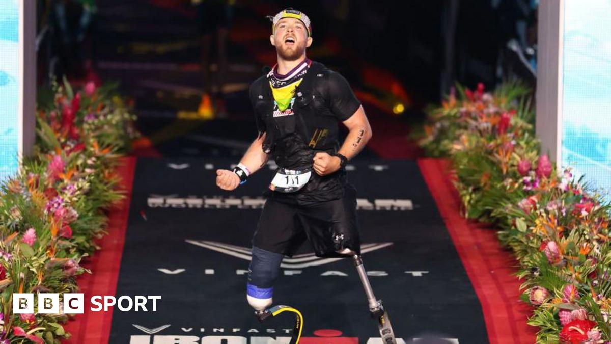 Ironman World Championship: Billy Monger breaks double amputee record ...