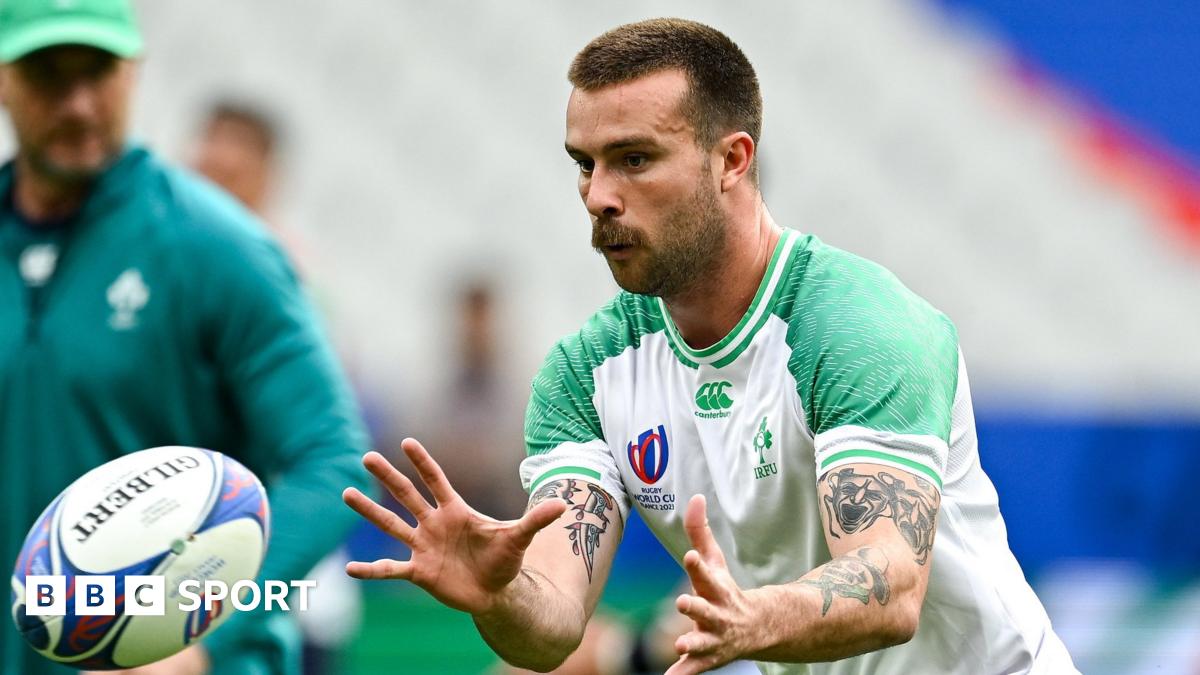 Ireland v New Zealand: 'Sprightly as ever' - Mack Hansen trains in Ireland's captain's run - BBC ...