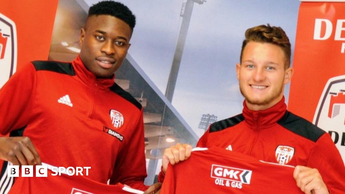 Derry City: Ibrahim Meite and Jake Dunwoody join Candystripes - BBC Sport