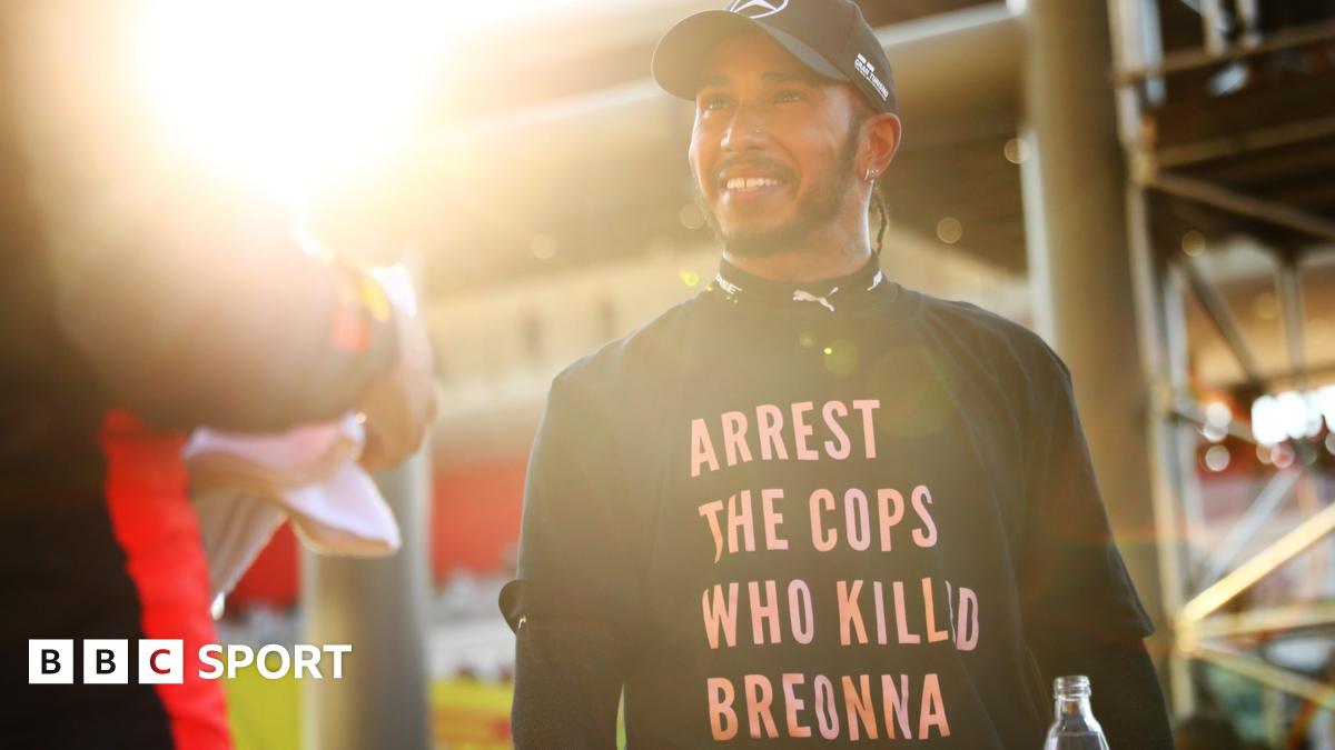 Formula 1 drivers told they cannot wear slogans or messages in post ...