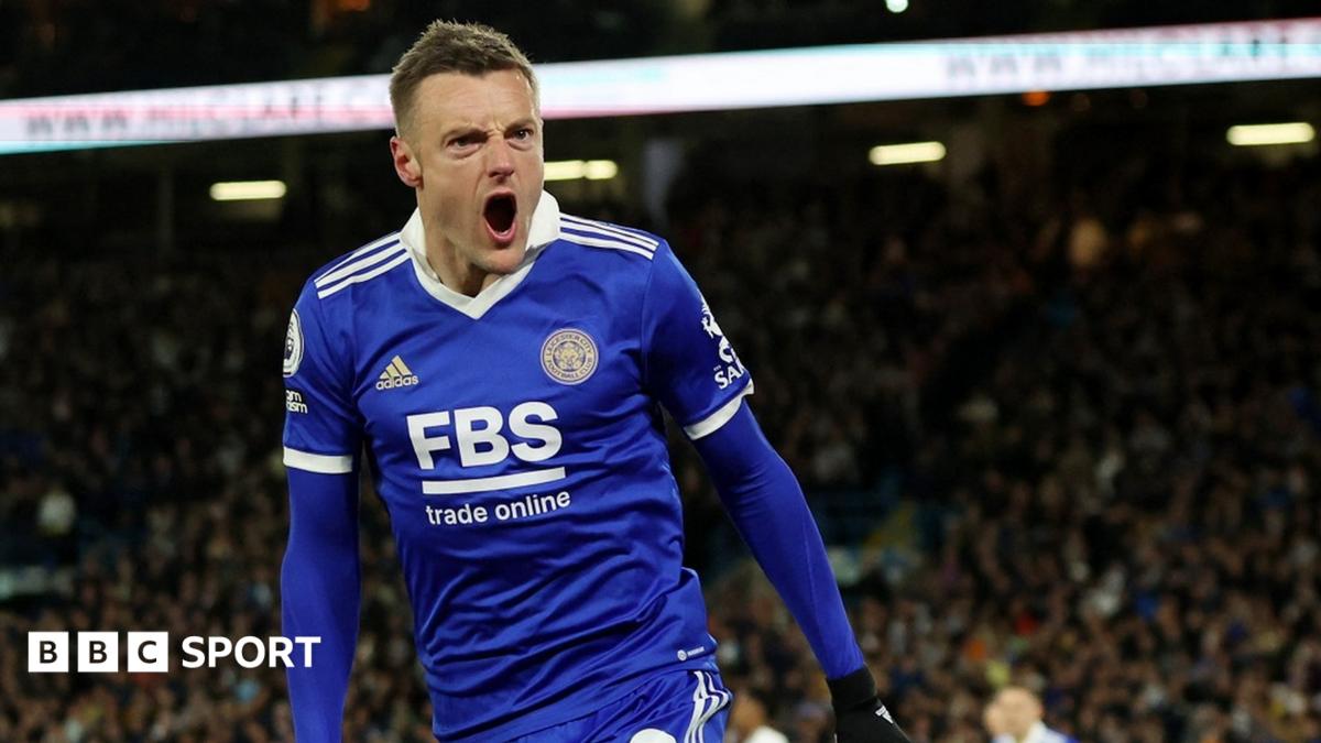 Leeds 1-1 Leicester: Luis Sinisterra and Jamie Vardy score - BBC Sport