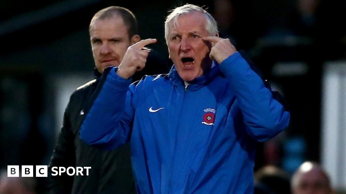 Hartlepool: Sam Collins unsure of Ronnie Moore return date - BBC Sport