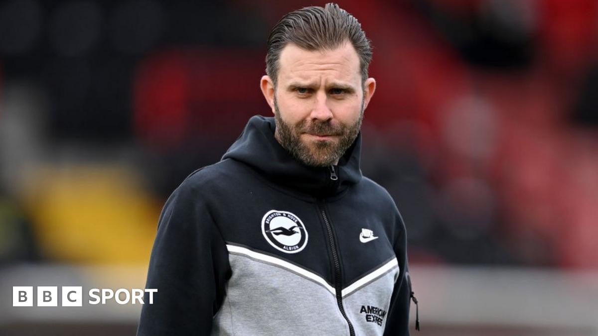Mikey Harris: Brighton boss on his journey into the WSL - BBC Sport