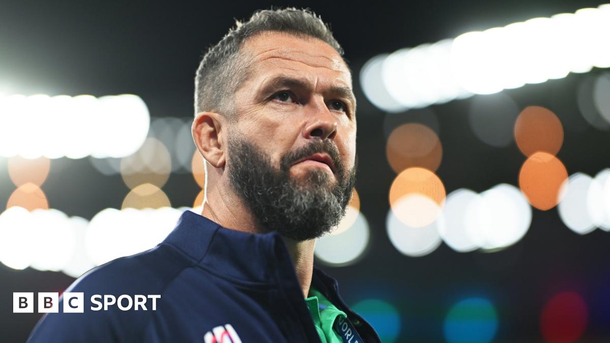 Andy Farrell: Ireland head coach signs new contract until after 2027 ...