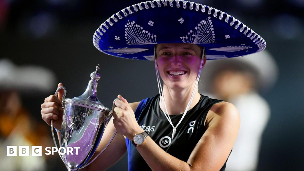 WTA Finals: Iga Swiatek thrashes Jessica Pegula in final to take number one rankings spot - BBC ...