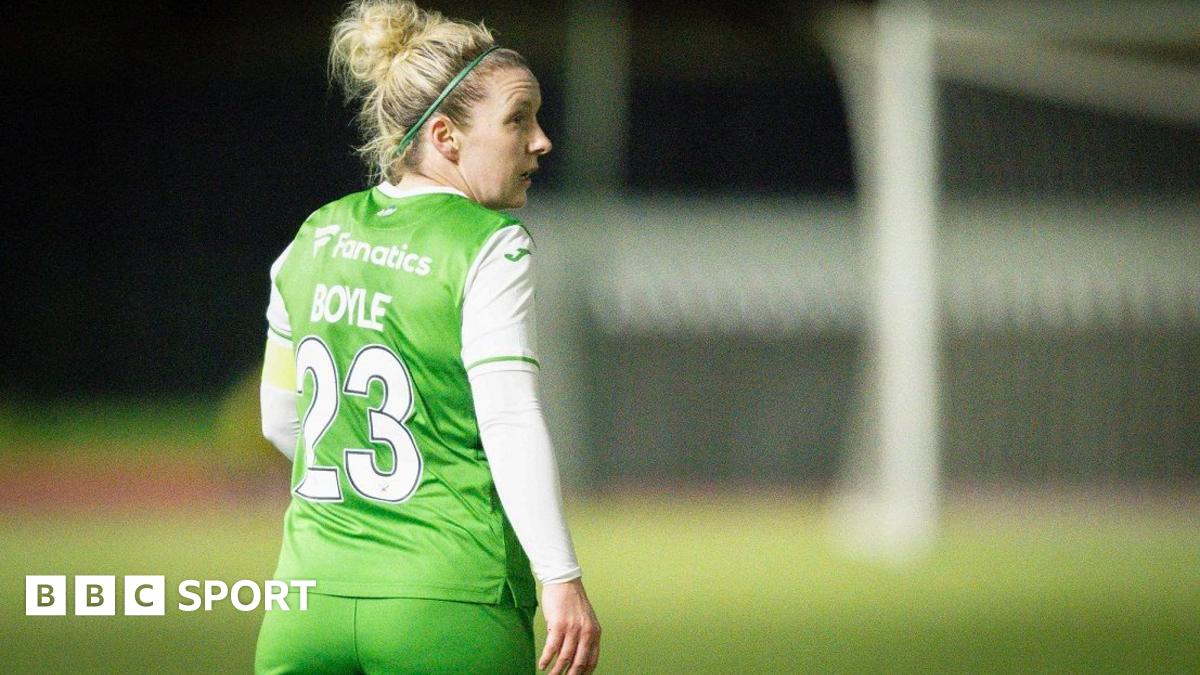 Rachel Boyle: Hibs captain signs one-year contract extension - BBC Sport