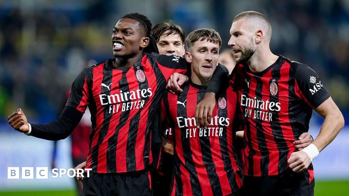 AC Milan go joint-top as Juventus drop points - BBC Sport