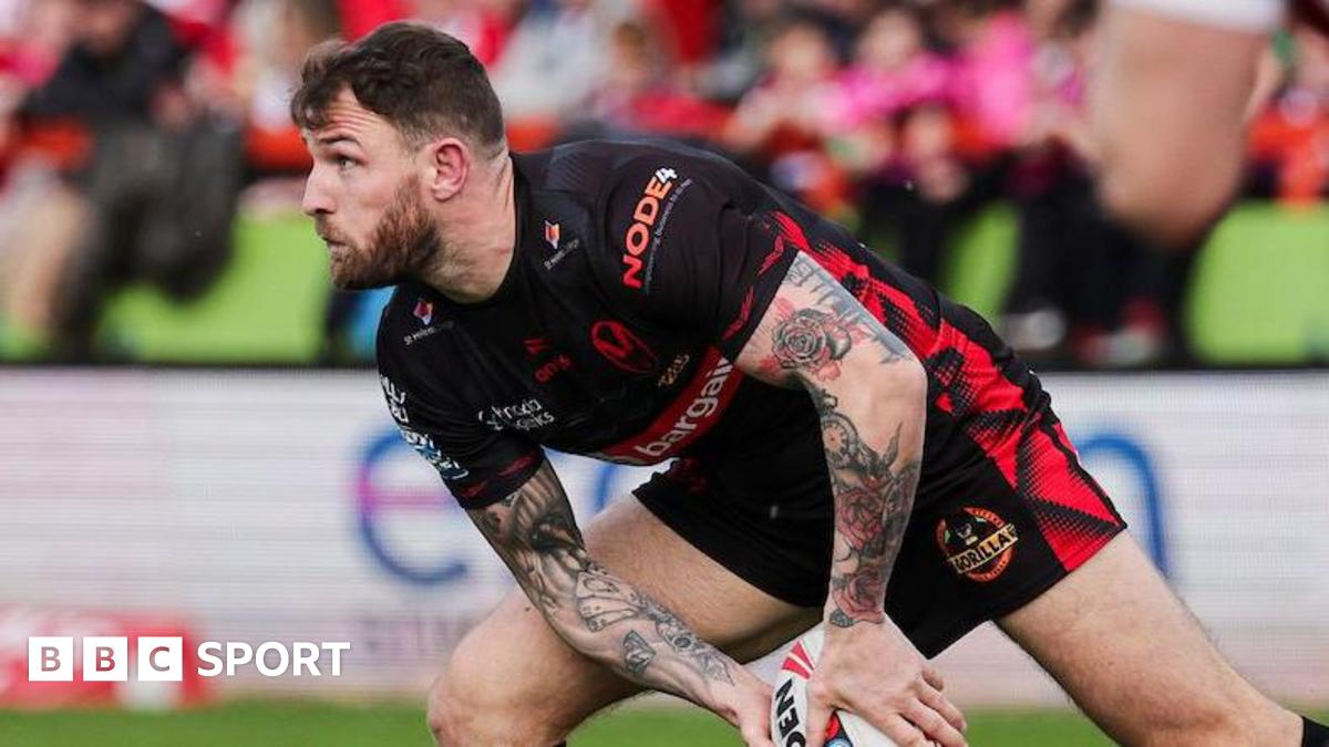 Super League - London Broncos 6-52 St Helens: Daryl Clark claims try ...