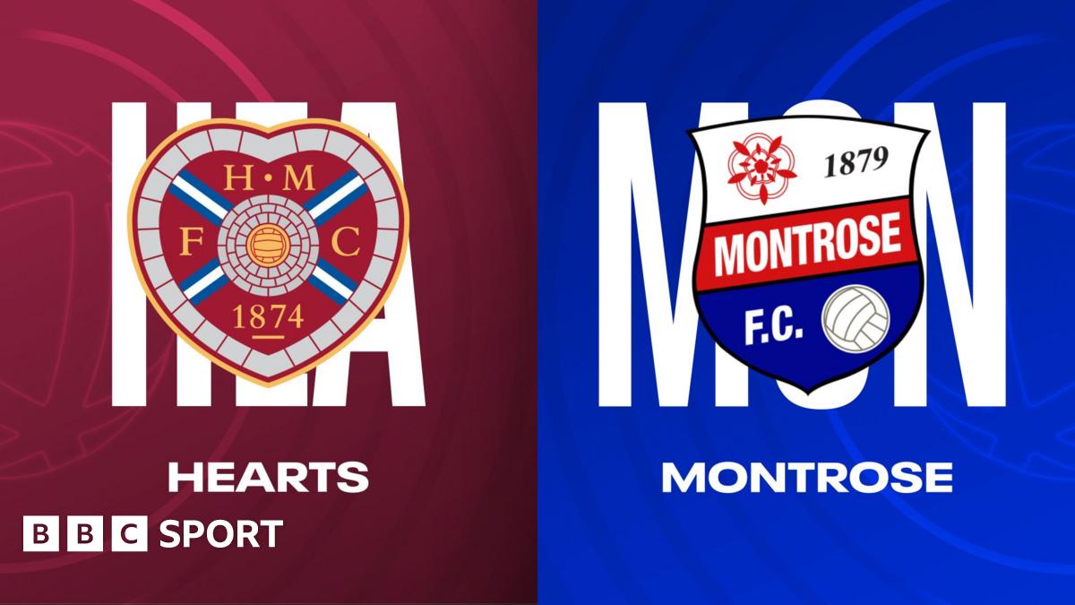 Bayley Hutchison hat-trick helps Hearts to big win v Montrose - BBC Sport