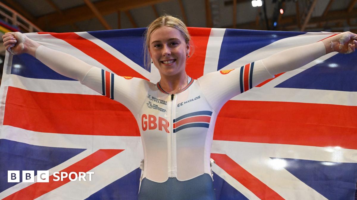 Track World Championships: GB's Emma Finucane powers to gold to defend ...