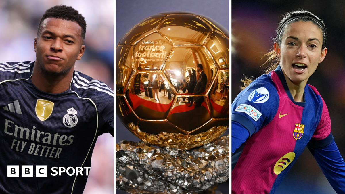 Ballon d'Or 2025: Main contenders for men's and women's awards - BBC Sport