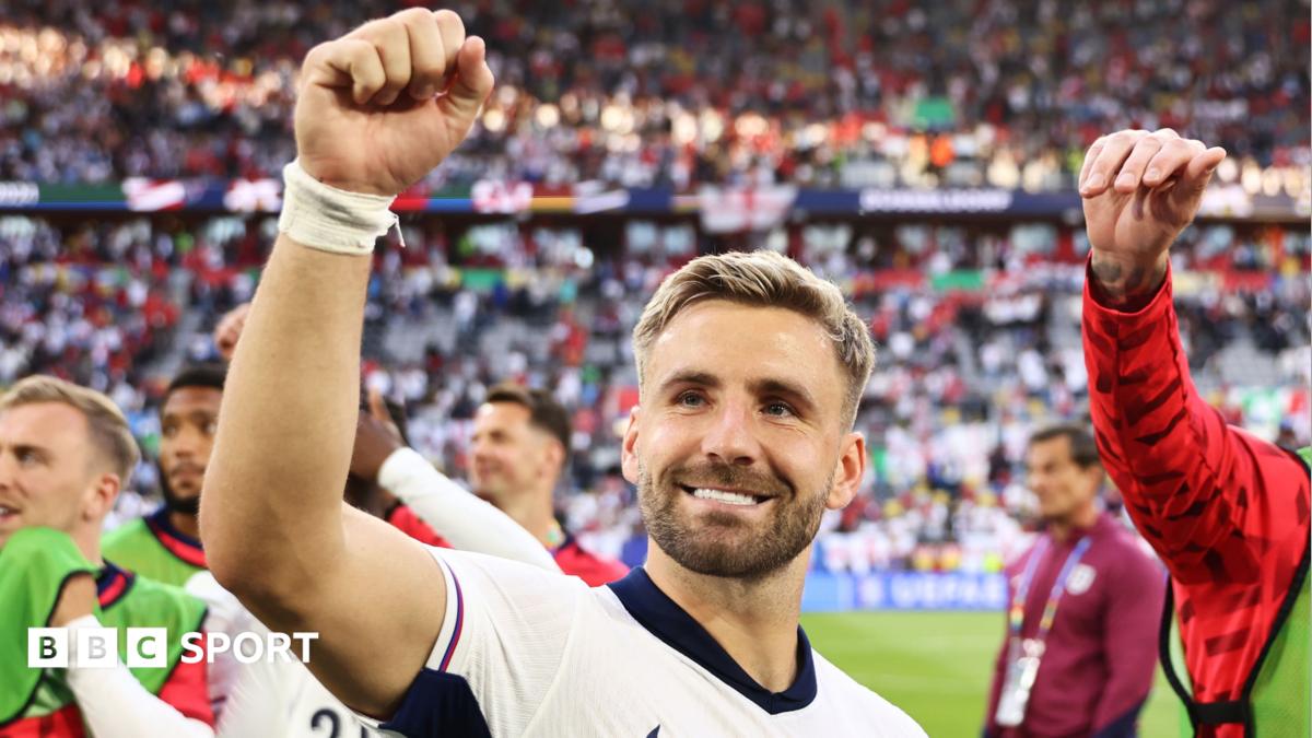 Luke Shaw: England defender ready to play 90 minutes at Euro 2024 - BBC ...