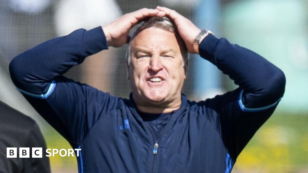 John Sheran rages at refereeing as Cove lose to Cowdenbeath in play-off ...