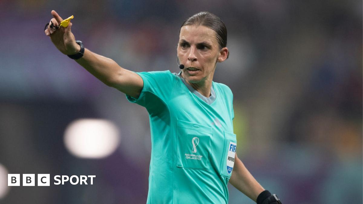 Stephanie Frappart: History-making female referee to take charge of ...