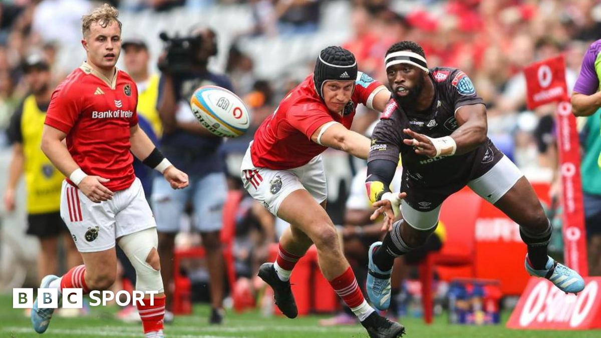 United Rugby Championship: Sharks 41-24 Munster - Southern province ...