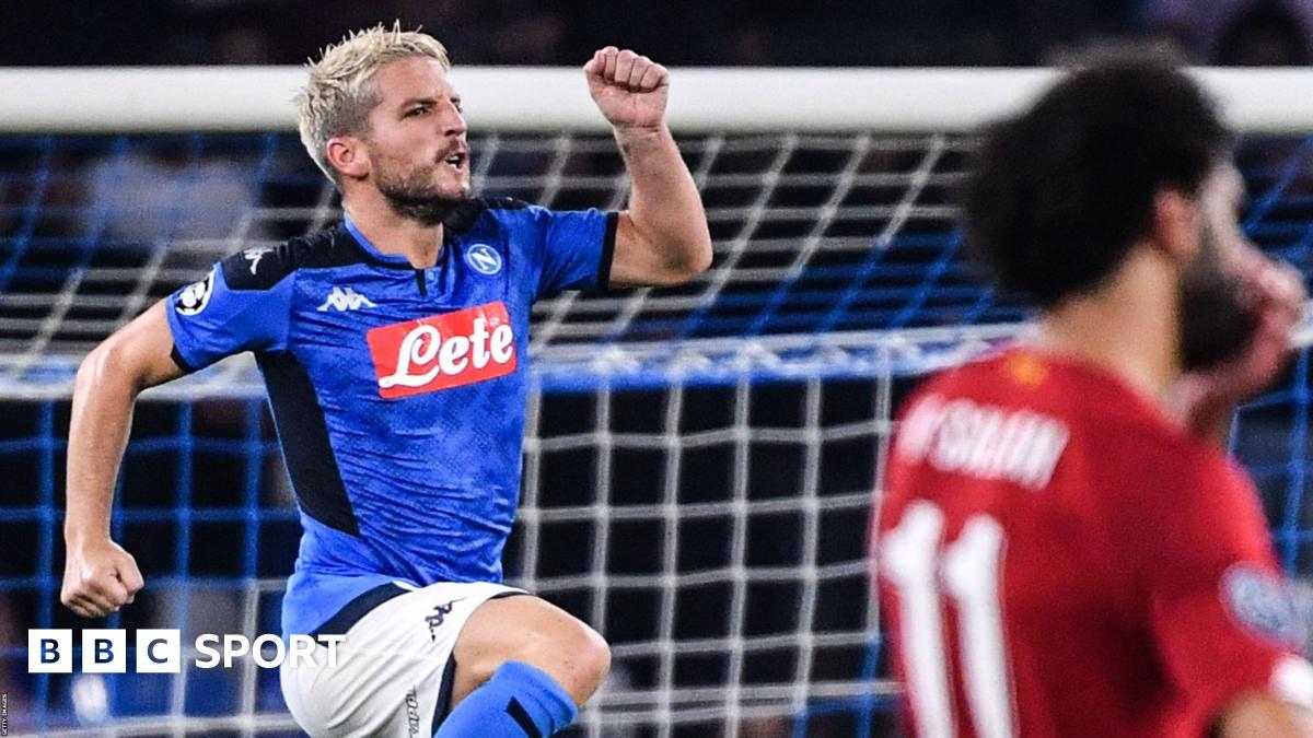 Napoli 2-0 Liverpool: Two late goals condemn Reds to defeat in Naples ...
