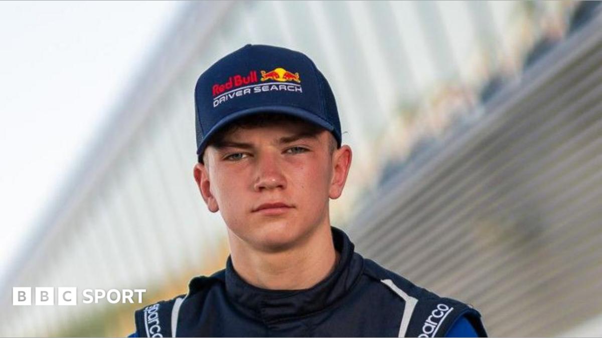 Fionn McLaughlin: NI driver, 16, selected to be part of Red Bull ...