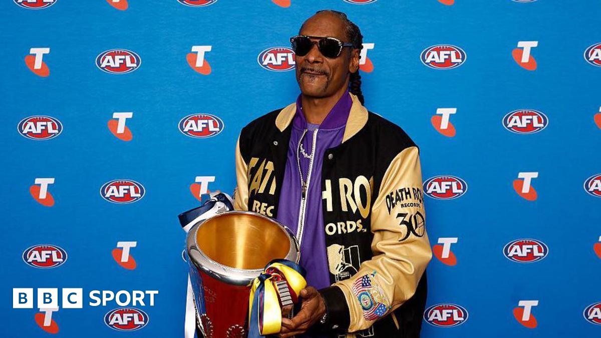 Snoop Dogg: AFL defends decision to choose American rapper for Saturday ...