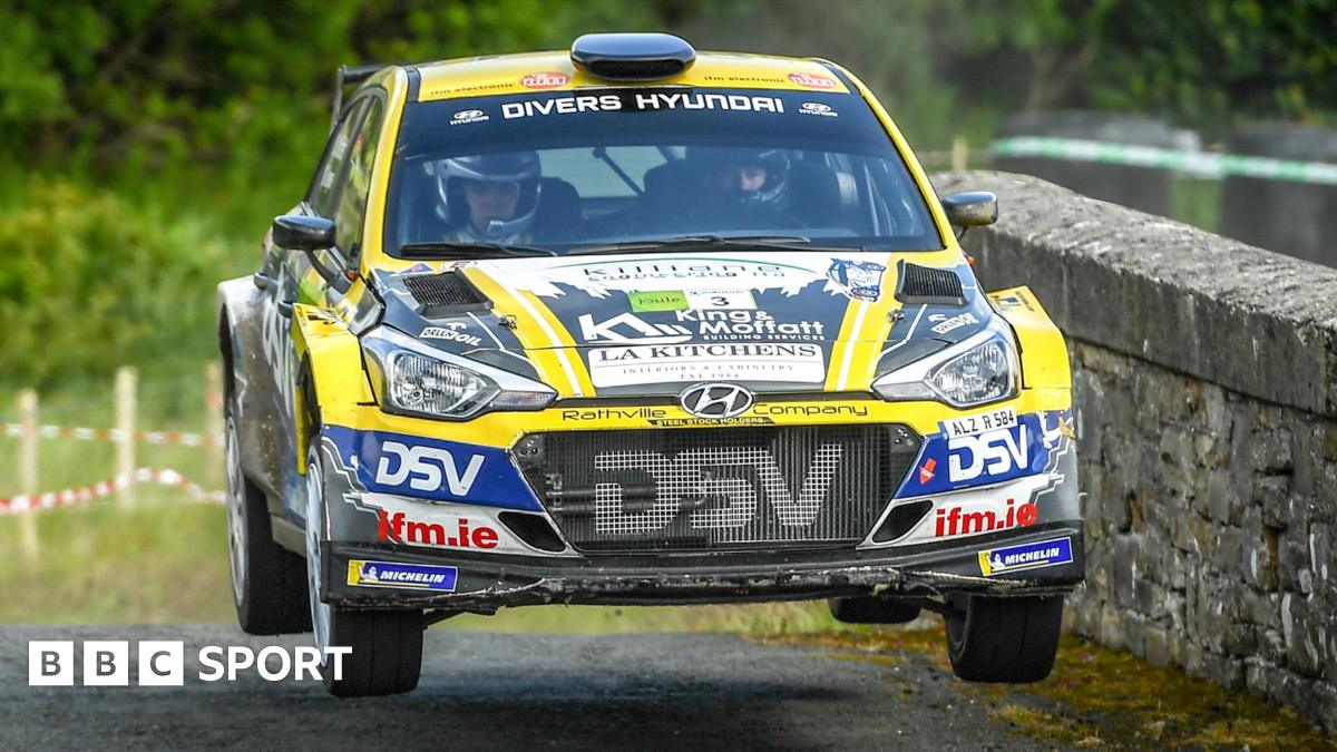 Ulster Rally: Meirion Evans wins event as Josh Moffett claims Irish ...