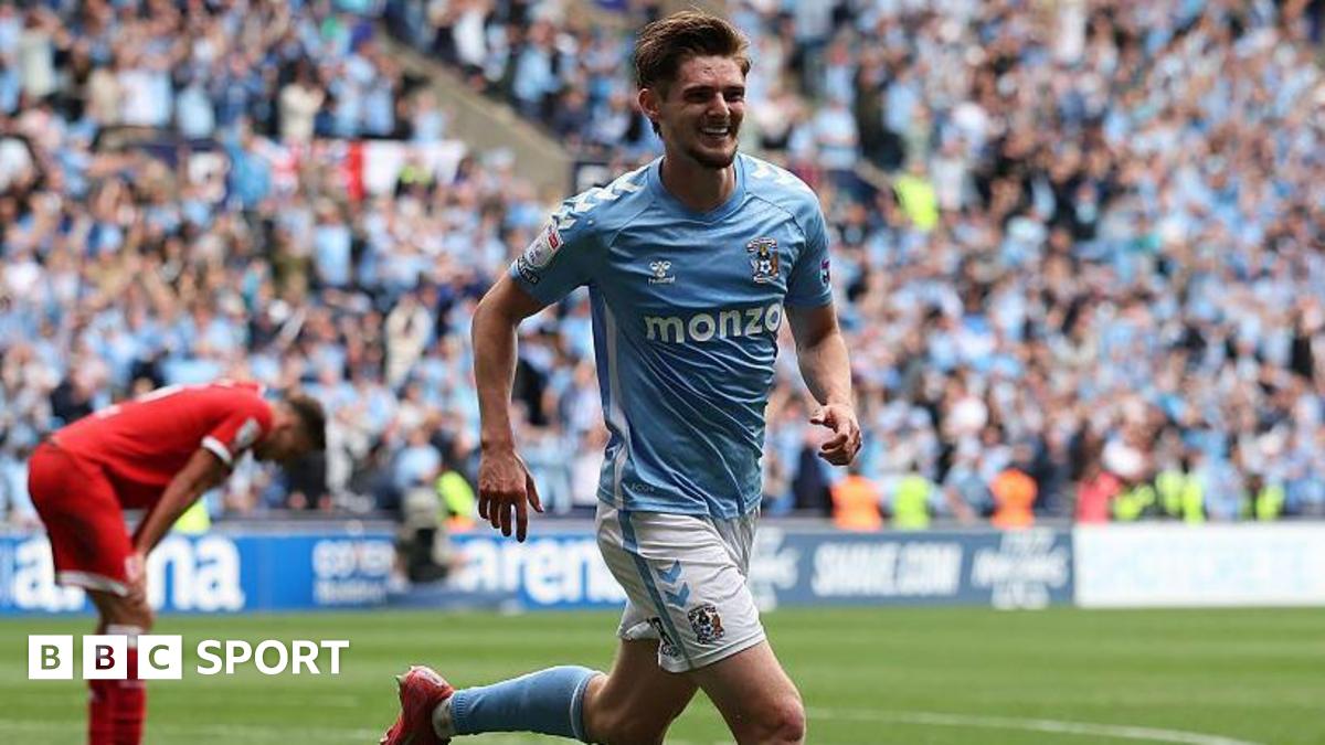 Jack Rudoni: Coventry City midfielder praises boss Frank Lampard - BBC ...