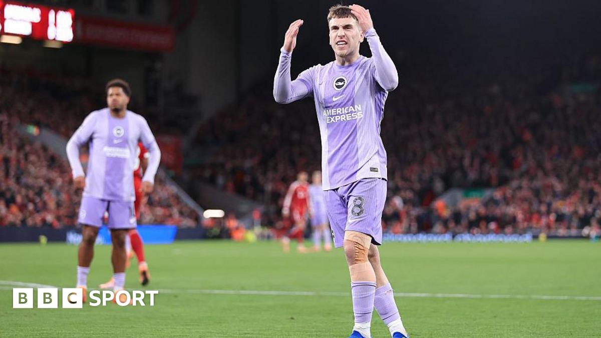 Liverpool 2-0 Brighton: Seagulls wasteful as December woe continues ...