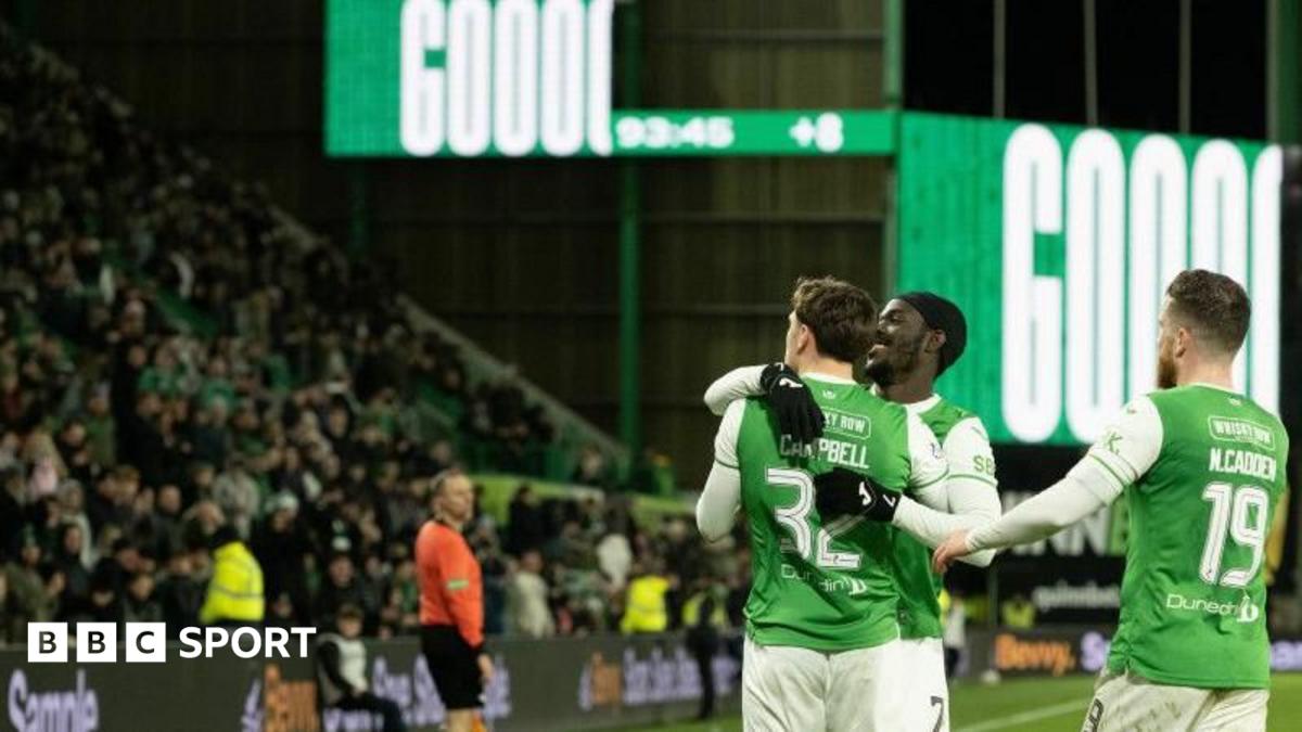 Highlights: Hibernian 3-1 Ross County - BBC Sport
