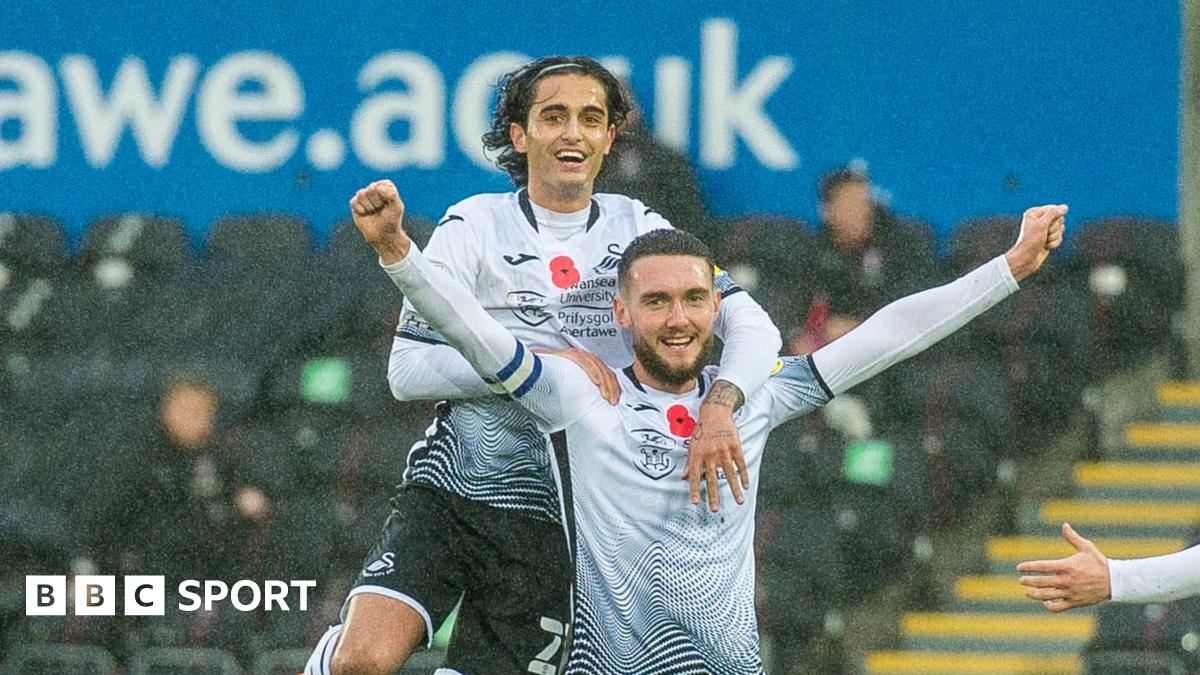 Swansea City 1-0 Rotherham United: Grimes goal enough for Swans - BBC Sport