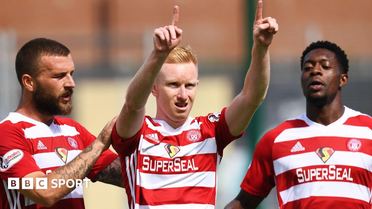 Scottish League Cup: Hamilton Academical beat Stenhousemuir to top ...