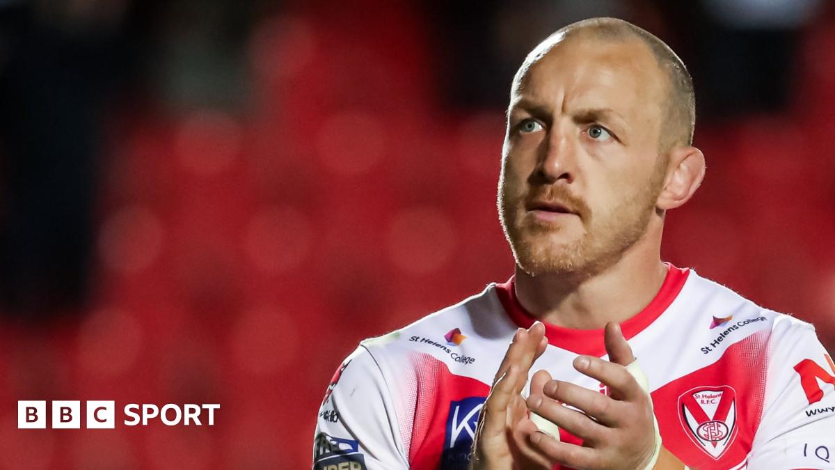 James Roby: St Helens captain signs new one-year deal with Super League ...