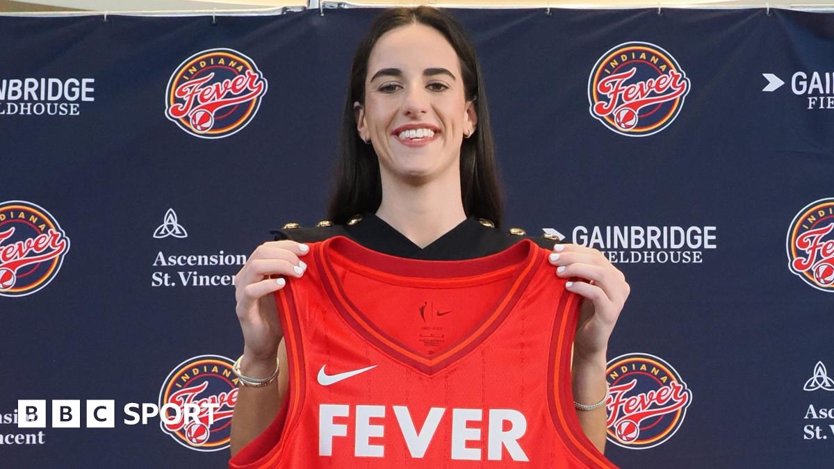 Who is Caitlin Clark? The college star ready to shine in the WNBA - BBC ...