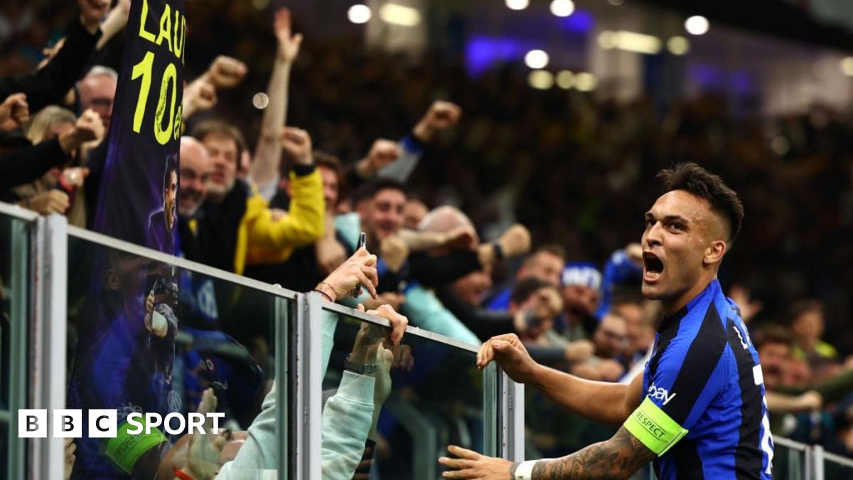 Inter Milan vs AC Milan in Champions League semi-final second leg ...