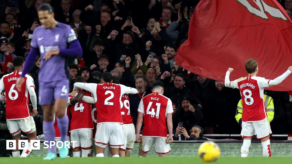 Arsenal: Martin Odegaard defends celebrations after Liverpool game ...