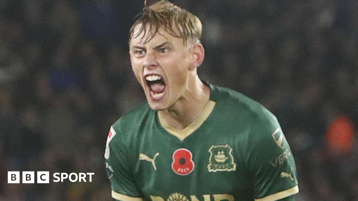Ben Waine: Plymouth Argyle striker 'desperate to learn' - BBC Sport