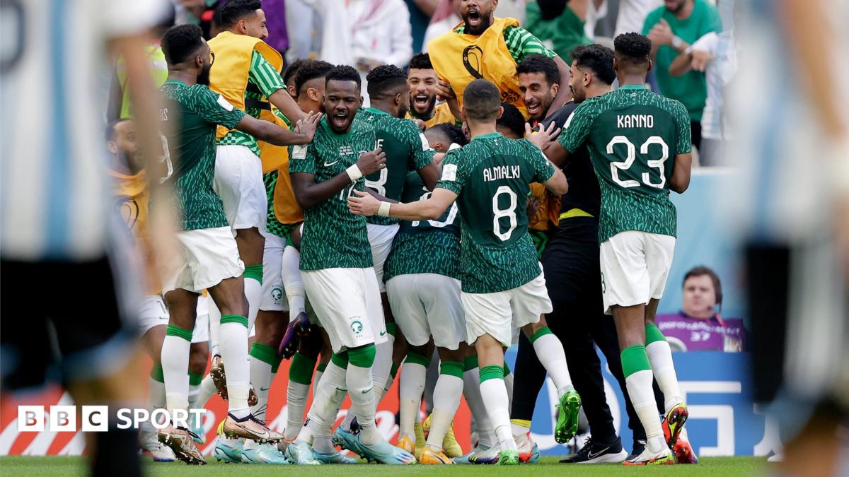 World Cup 2022: Saudi Arabia beat Argentina 2-1 in Group C opener - BBC ...