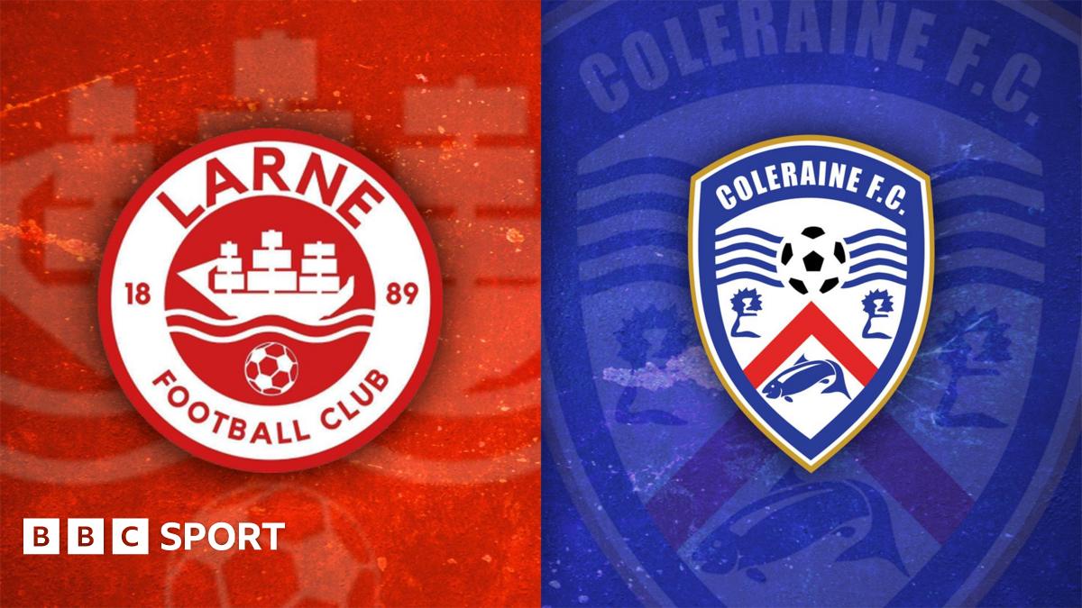 Highlights: Larne fight back to draw with Coleraine - BBC Sport