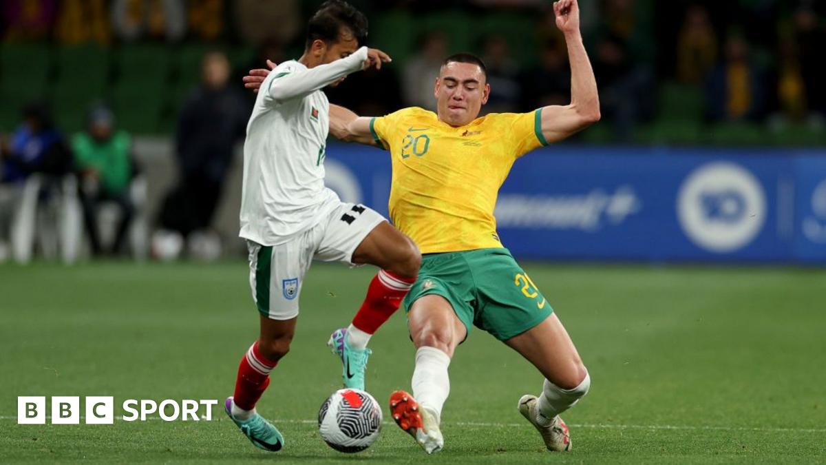 Miller makes full debut in big Socceroos win - BBC Sport